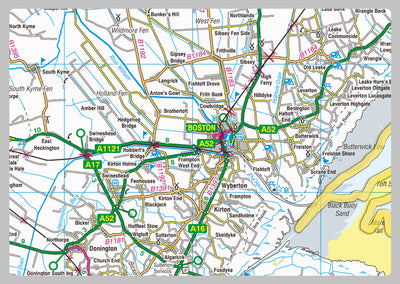 Lincolnshire County Map– I Love Maps