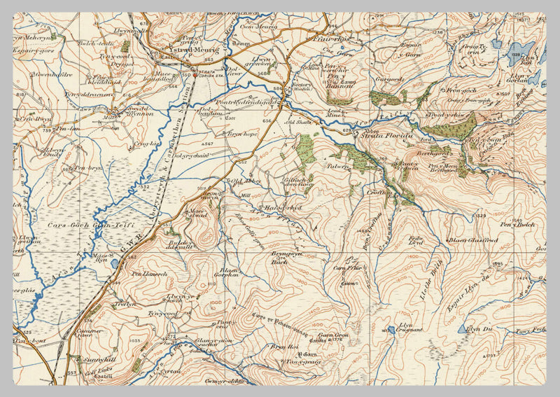 1920 Collection - Llandrindod Wells Ordnance Survey Map | I Love Maps