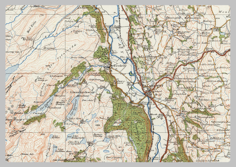1920 Collection - Llandudno & Denbigh Ordnance Survey Map | I Love Maps