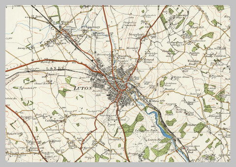 1920 Collection - Luton Ordnance Survey Map | I Love Maps