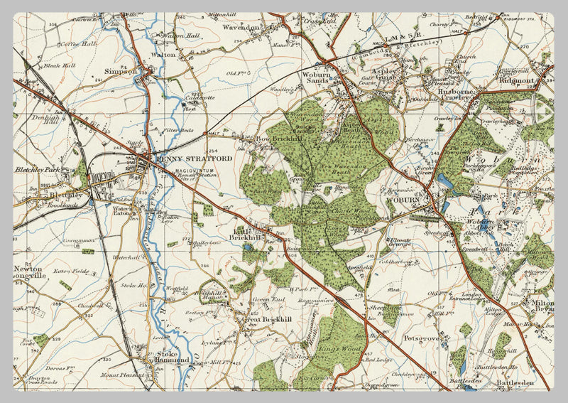 1920 Collection - Luton Ordnance Survey Map | I Love Maps