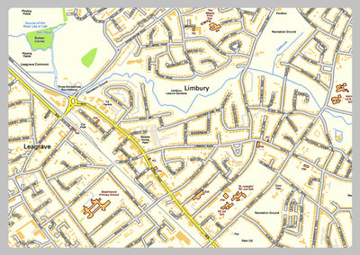 Luton Street Map– I Love Maps