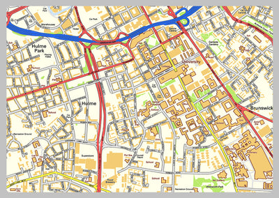 Manchester Street Map– I Love Maps