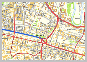 Manchester Street Map– I Love Maps