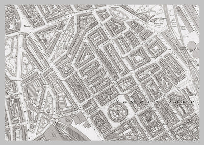 London 1872 Ordnance Survey Map - Sheet XXV - Marylebone– I Love Maps