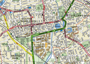 Merton London Borough Map– I Love Maps