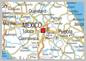 Mexico Road Map– I Love Maps