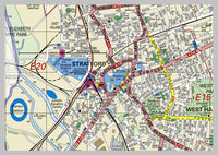 Newham London Borough Map– I Love Maps