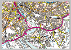 Newport County Map– I Love Maps
