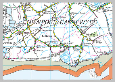 Newport County Map– I Love Maps
