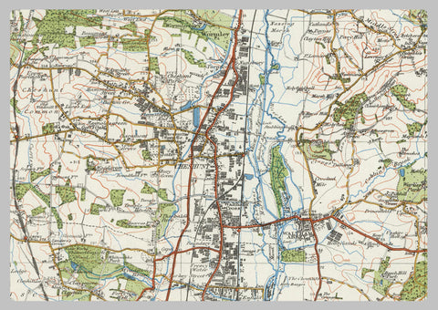1920 Collection - North East London & Epping Forest Ordnance Survey Ma ...