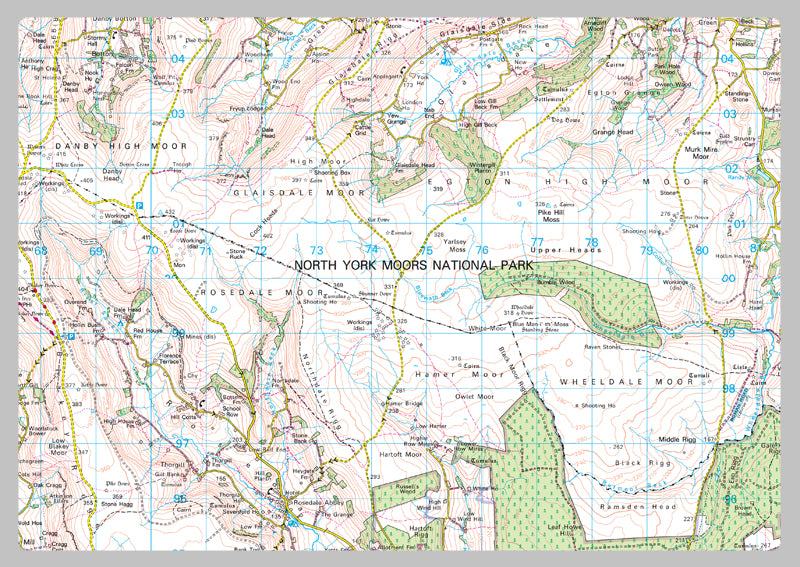 North Yorkshire Moors National Park– I Love Maps