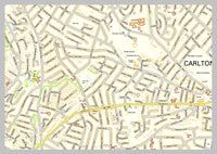 Nottingham Street Map– I Love Maps