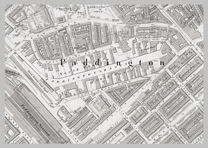 London 1872 Ordnance Survey Map - Sheet XXXIII - Paddington– I Love Maps