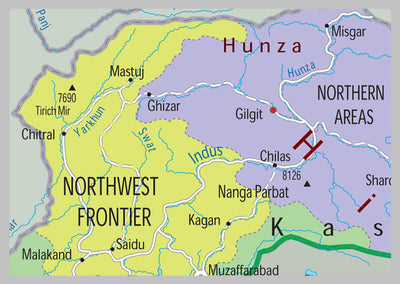 Pakistan Political Map– I Love Maps