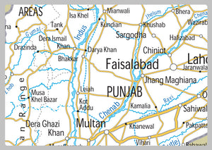 Pakistan Road Map– I Love Maps