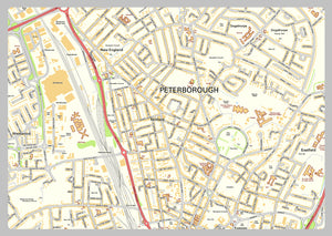 Peterborough Street Map– I Love Maps