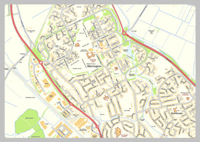 Peterborough Street Map– I Love Maps