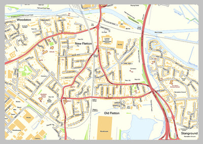 Peterborough Street Map– I Love Maps