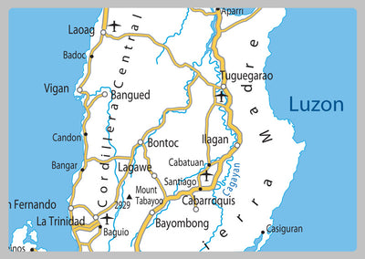 Philippines Road Map– I Love Maps