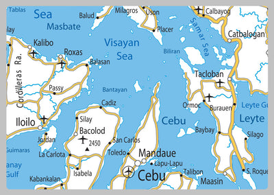 Philippines Road Map– I Love Maps