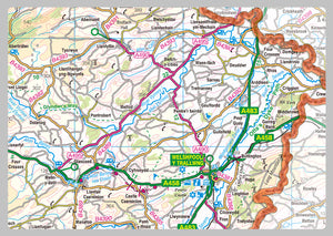 Powys County Map– I Love Maps