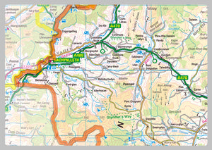 Powys County Map– I Love Maps