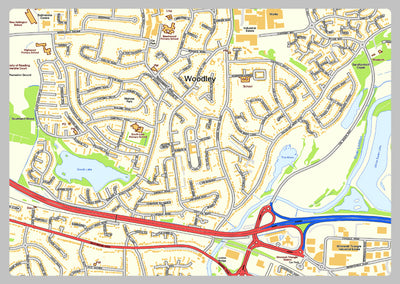 Reading Street Map– I Love Maps