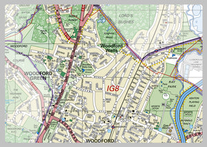 Redbridge London Borough Map– I Love Maps