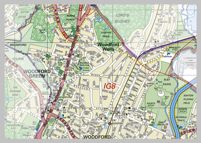 Redbridge London Borough Map– I Love Maps