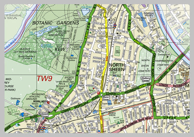 Richmond upon Thames London Borough Map– I Love Maps