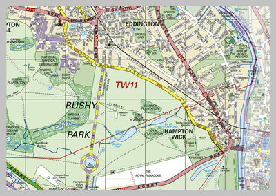 Richmond upon Thames London Borough Map– I Love Maps