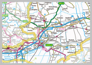 East Riding Of Yorkshire County Map– I Love Maps