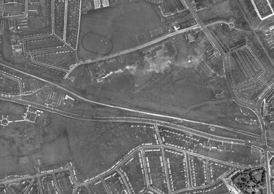 Post-War 1947 London Aerial Map - Alperton– I Love Maps