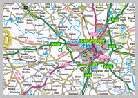 Shropshire County Map– I Love Maps
