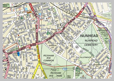 Southwark London Borough Map– I Love Maps