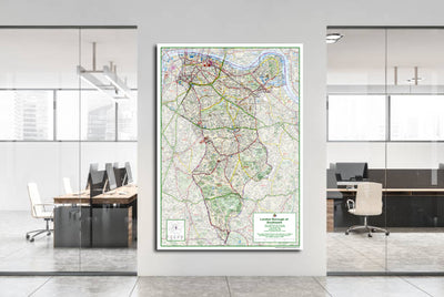 Southwark London Borough Map– I Love Maps