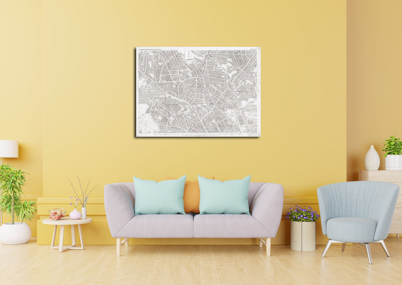 London 1872 Ordnance Survey Map - Sheet XVI - St Pancras | I Love Maps