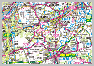 Surrey County Map– I Love Maps