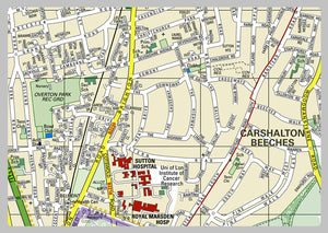Sutton London Borough Map– I Love Maps