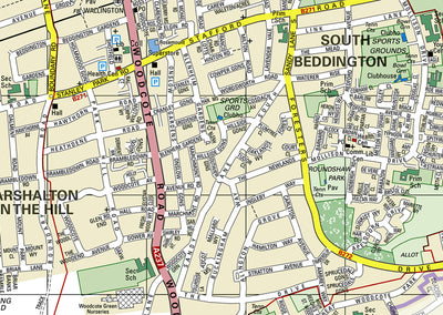 Sutton London Borough Map– I Love Maps