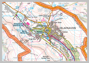 Torfaen County Map– I Love Maps