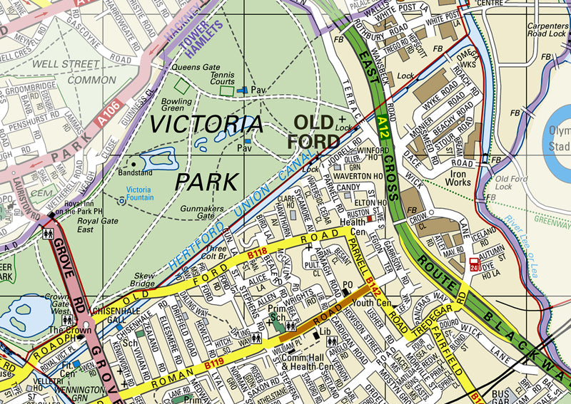 Tower Hamlets London Borough Map | I Love Maps