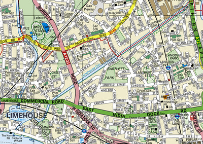 Tower Hamlets London Borough Map– I Love Maps