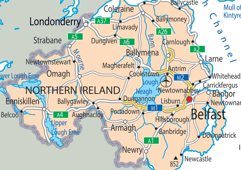 uk locations on a map
