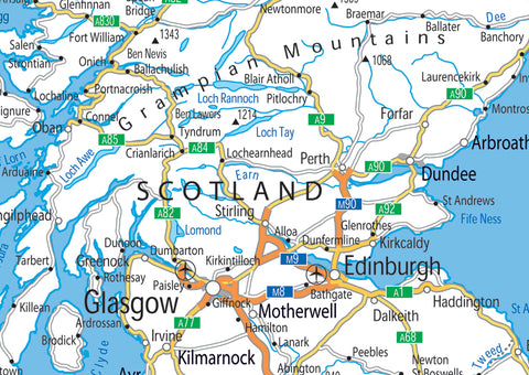 United Kingdom Road Map | I Love Maps