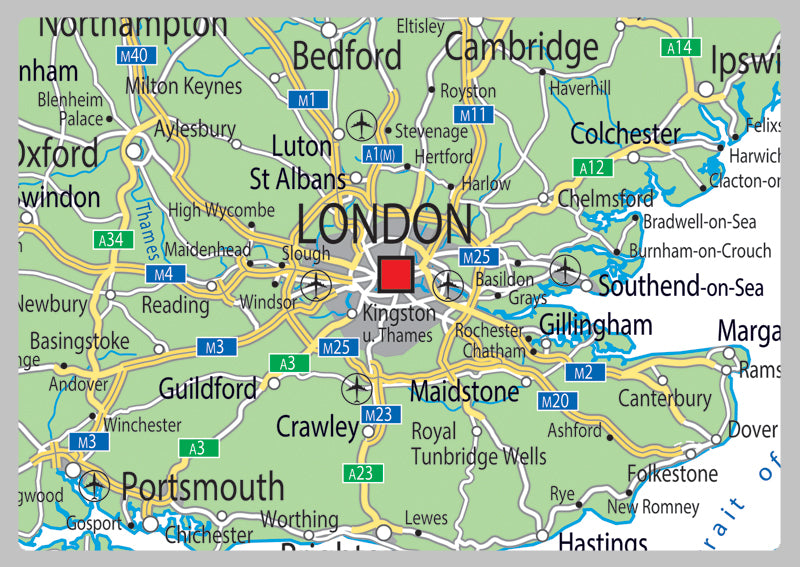 United Kingdom Political Map– I Love Maps