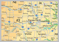 USA Physical Map– I Love Maps