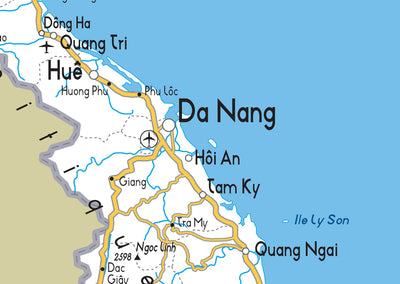 Vietnam Road Map– I Love Maps