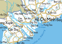 Vietnam Road Map– I Love Maps